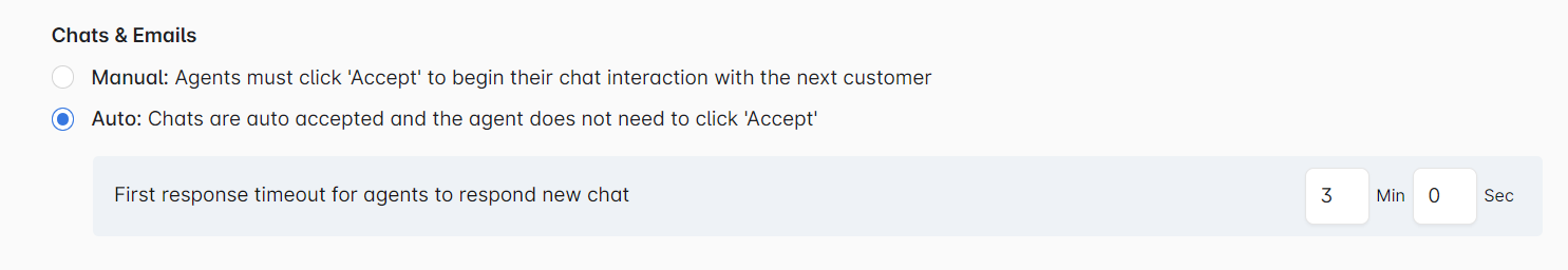 Agent Settings – SmartAssist