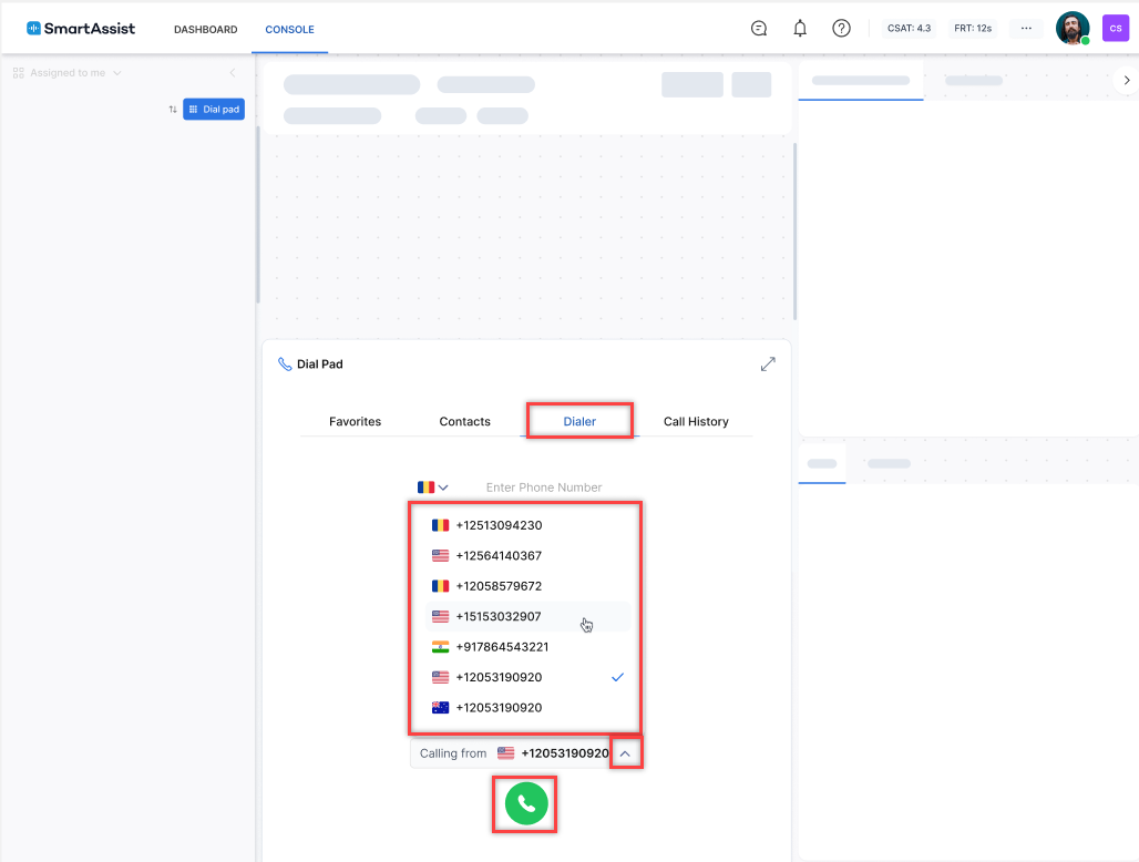 Interacting with Customers – SmartAssist