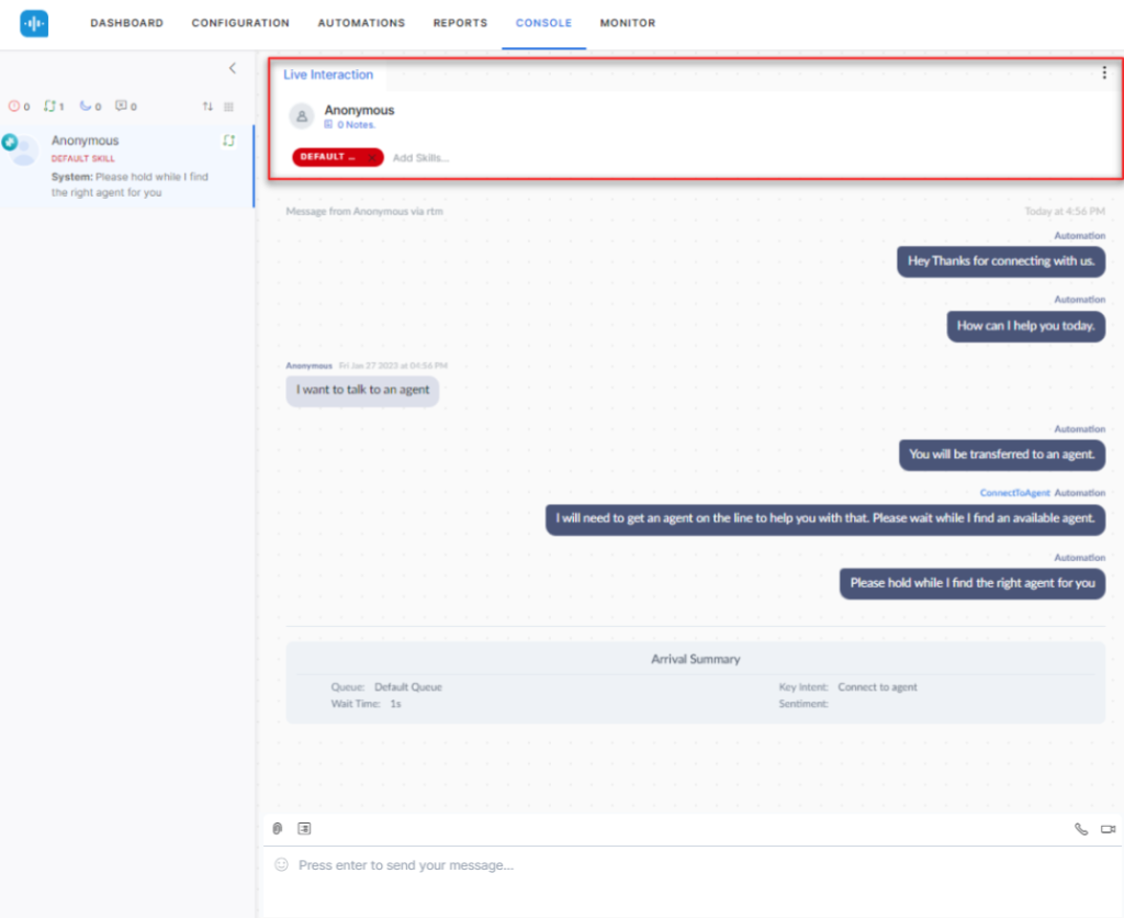 Interacting with Customers – SmartAssist