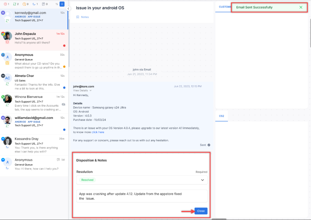 Interacting with Customers – SmartAssist