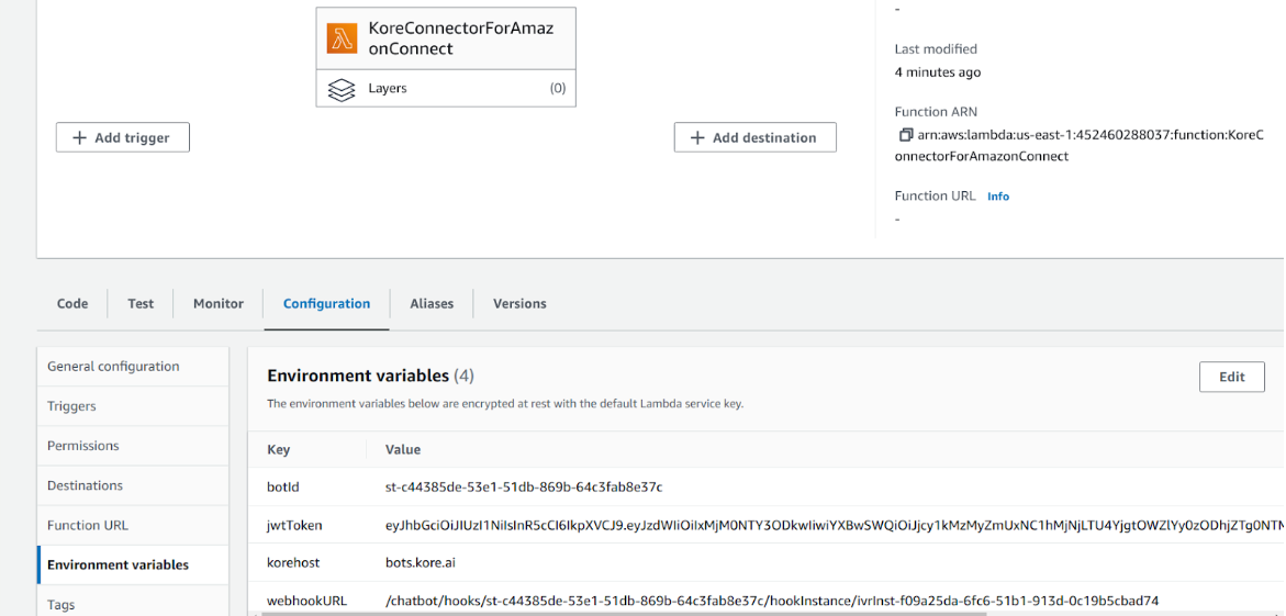 Kore Integration with Amazon Connect – Voice Automation – SmartAssist