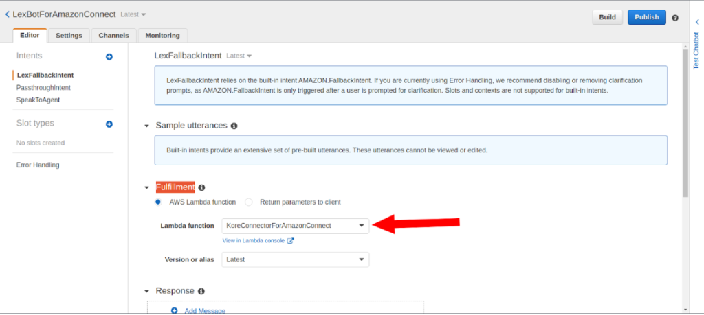 Kore Integration with Amazon Connect – Voice Automation – SmartAssist