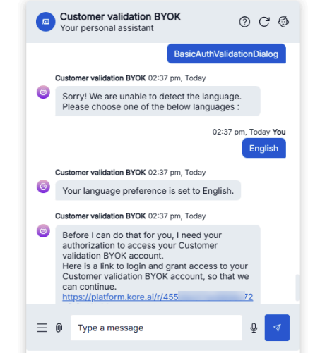 BYOK for AWS - Kore ai Docs