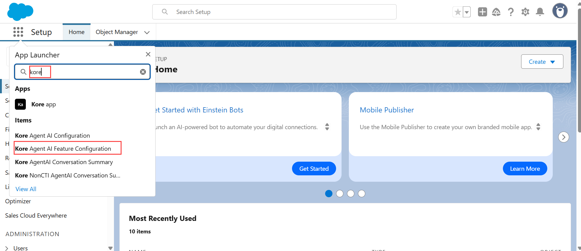 Salesforce OmniChannel Chat (Messaging) - Kore ai Docs