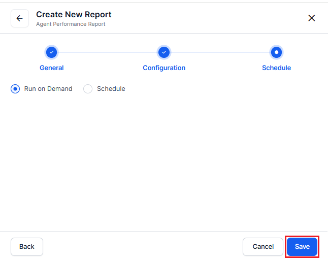 Agent performance report - Kore ai Docs