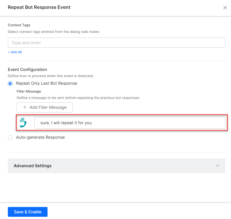 Intent Events - Kore ai Docs