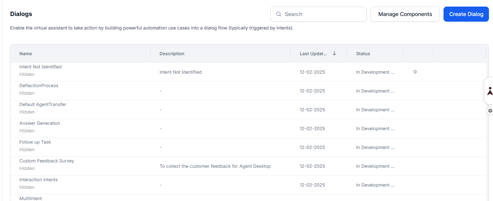 Playground - Kore ai Docs