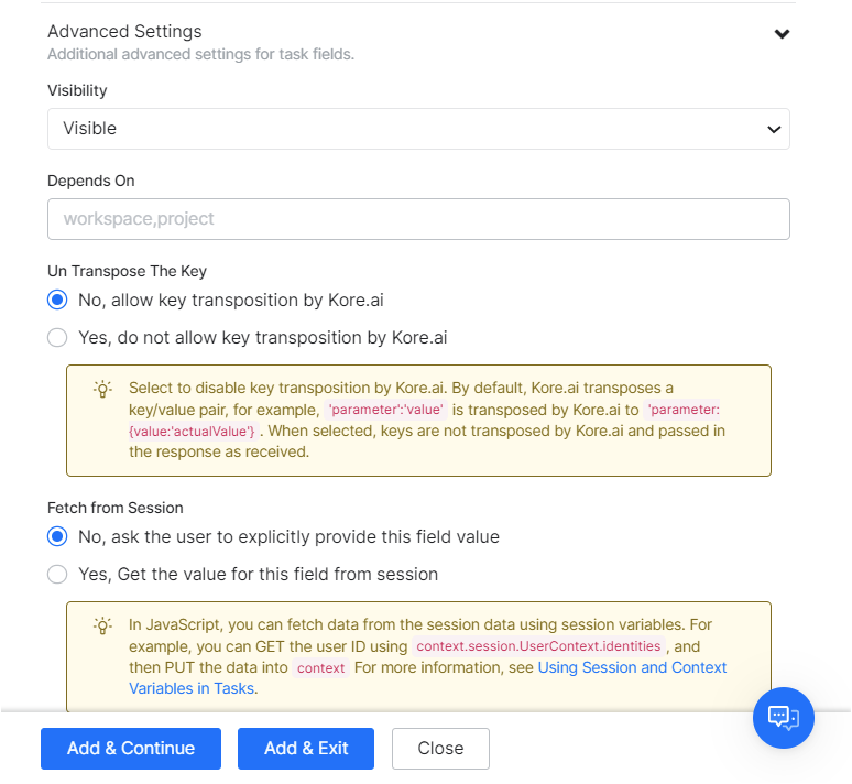 Alert Task – REST API Request - Kore ai Docs