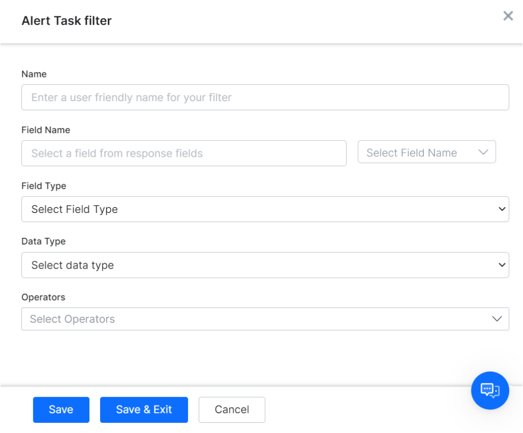 Alert Task – Defining Filters - Kore ai Docs