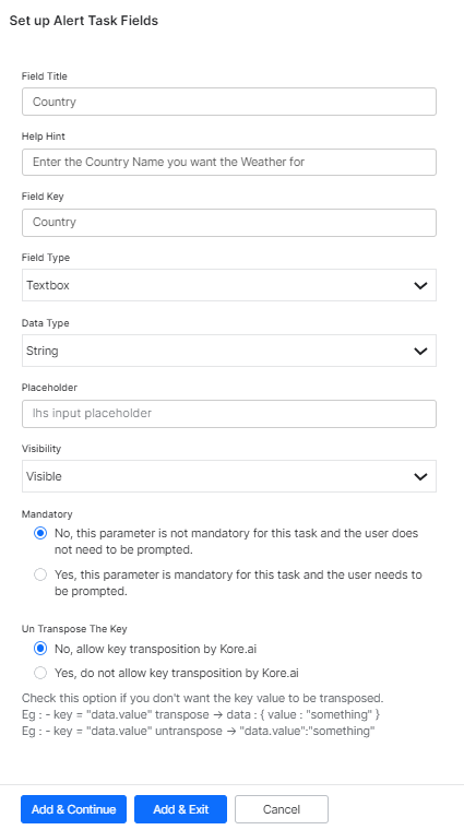 Alert Task – SOAP API Request - Kore ai Docs