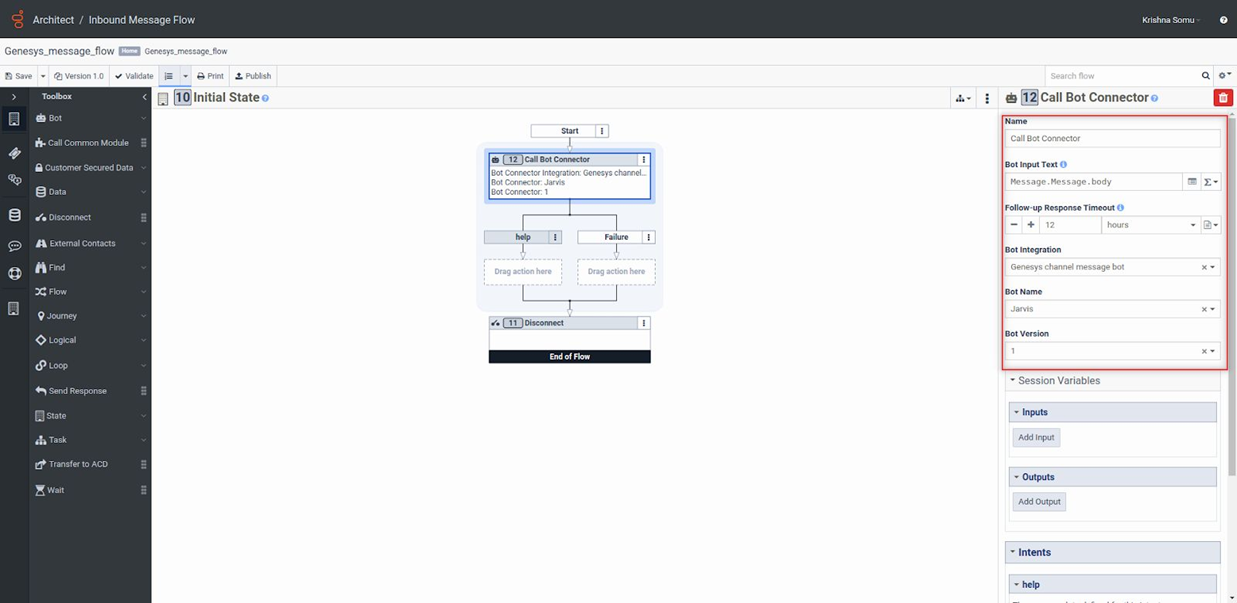 Add genesys chat channel - Kore ai Docs
