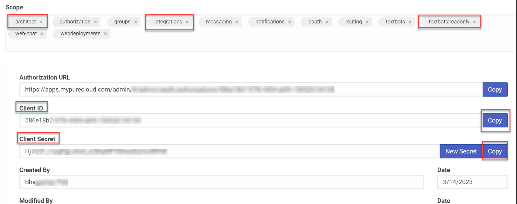Add genesys chat channel - Kore ai Docs