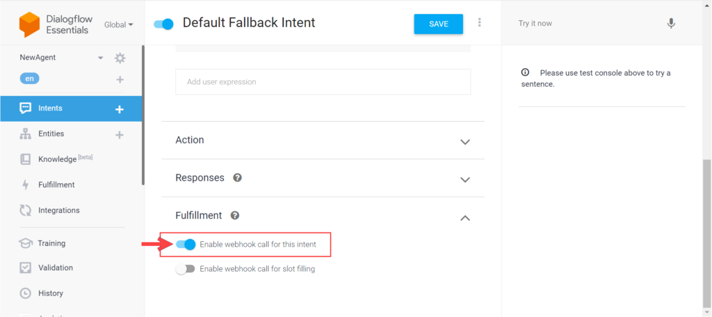 Adding the Google Assistant channel - Kore ai Docs