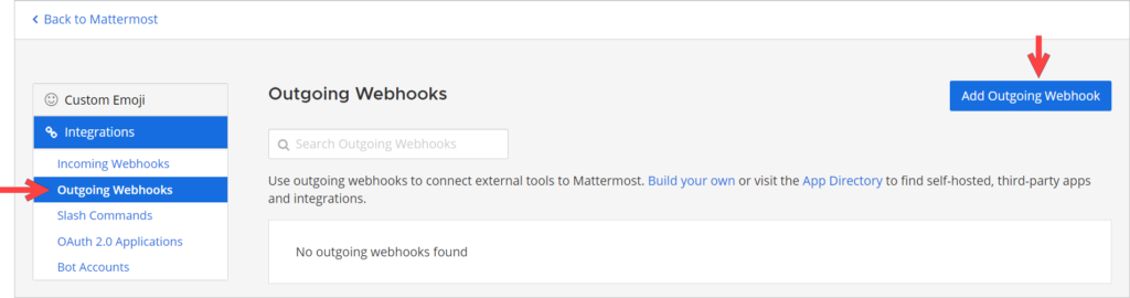 Adding the Mattermost Channel - Kore ai Docs