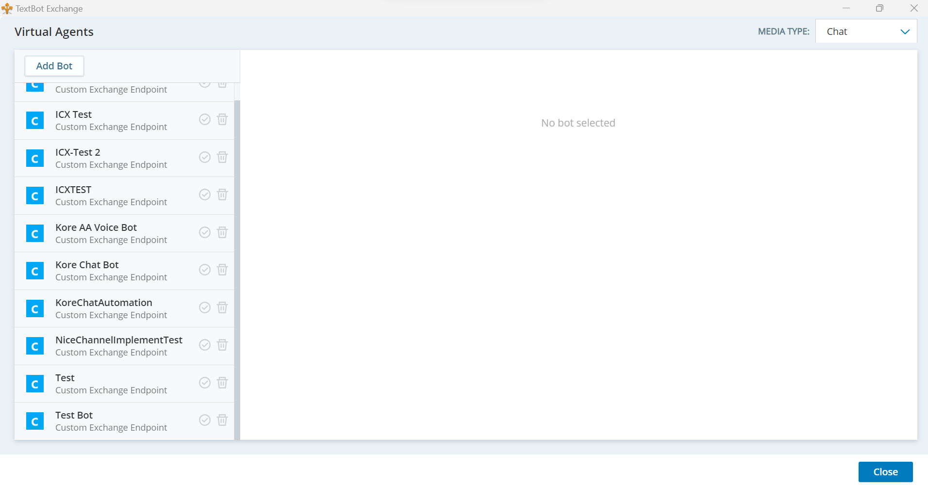 Add nice incontact channel - Kore ai Docs