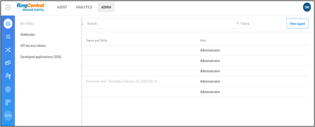 Add ringcentral engage channel - Kore ai Docs