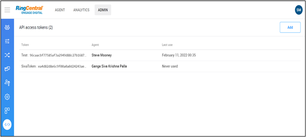 Add ringcentral engage channel - Kore ai Docs