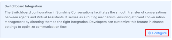 Adding the Sunshine Conversations Channel - Kore ai Docs