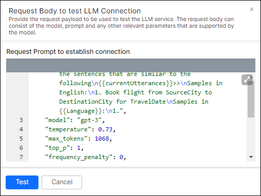 LLM Integration - Kore ai Docs