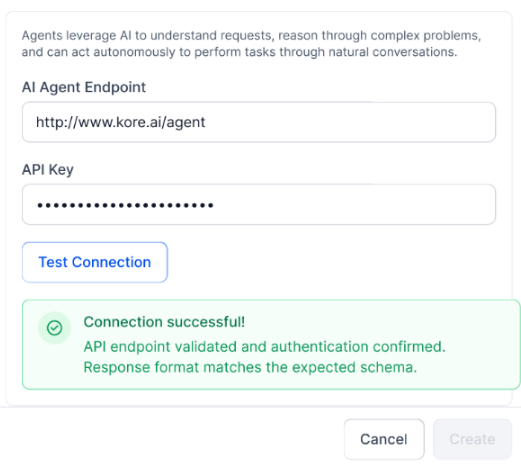 By AI Agent - Kore ai Docs