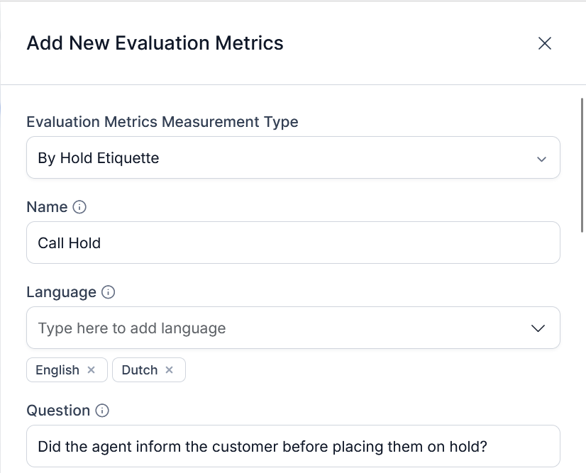 By Hold - Kore ai Docs